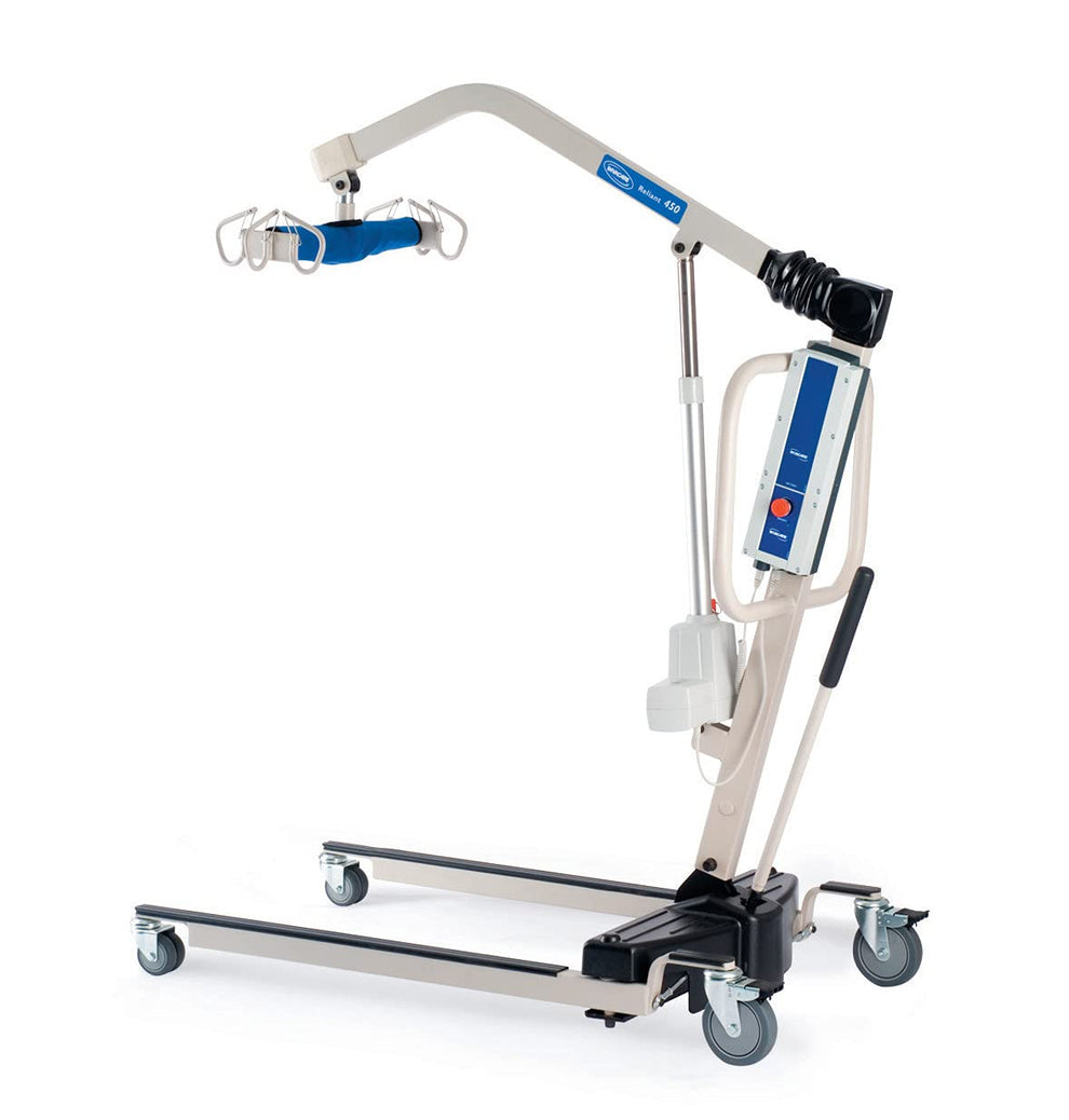 Invacare Reliant Electric Patient Lift with Manual Low Base, 450 lb. W ...