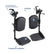 Invacare Wheelchair Legrests, Elevating, Composite Footplates, Padded ...