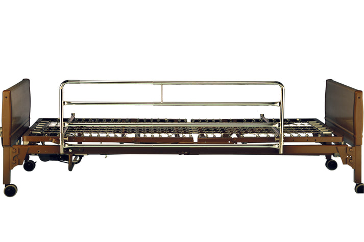 Invacare Chrome Plated Full Length Bed Rail for Invacare Homecare Beds ...