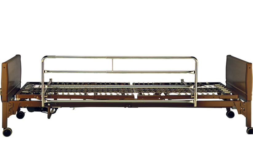 Invacare Chrome Plated Full Length Bed Rail for Invacare Homecare Beds ...