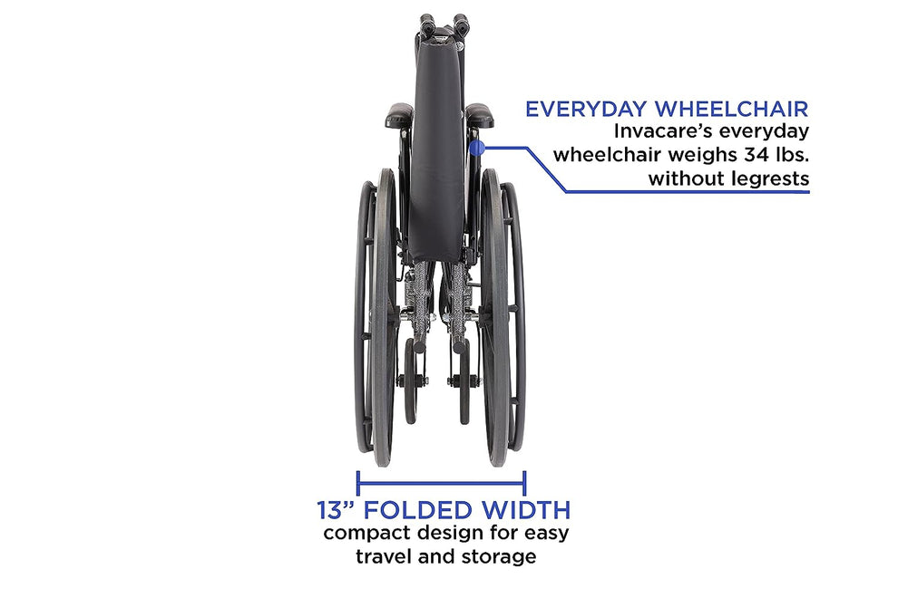 Invacare Tracer SX5 Wheelchair for Adults | Everyday Folding | 18" and ...