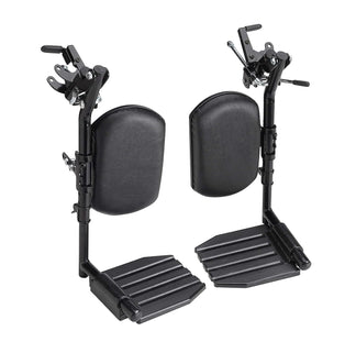 Invacare Wheelchair Legrests, Elevating, Composite Footplates, Padded ...