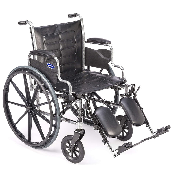 Invacare Wheelchair Legrests, Elevating, Composite Footplates, Padded ...